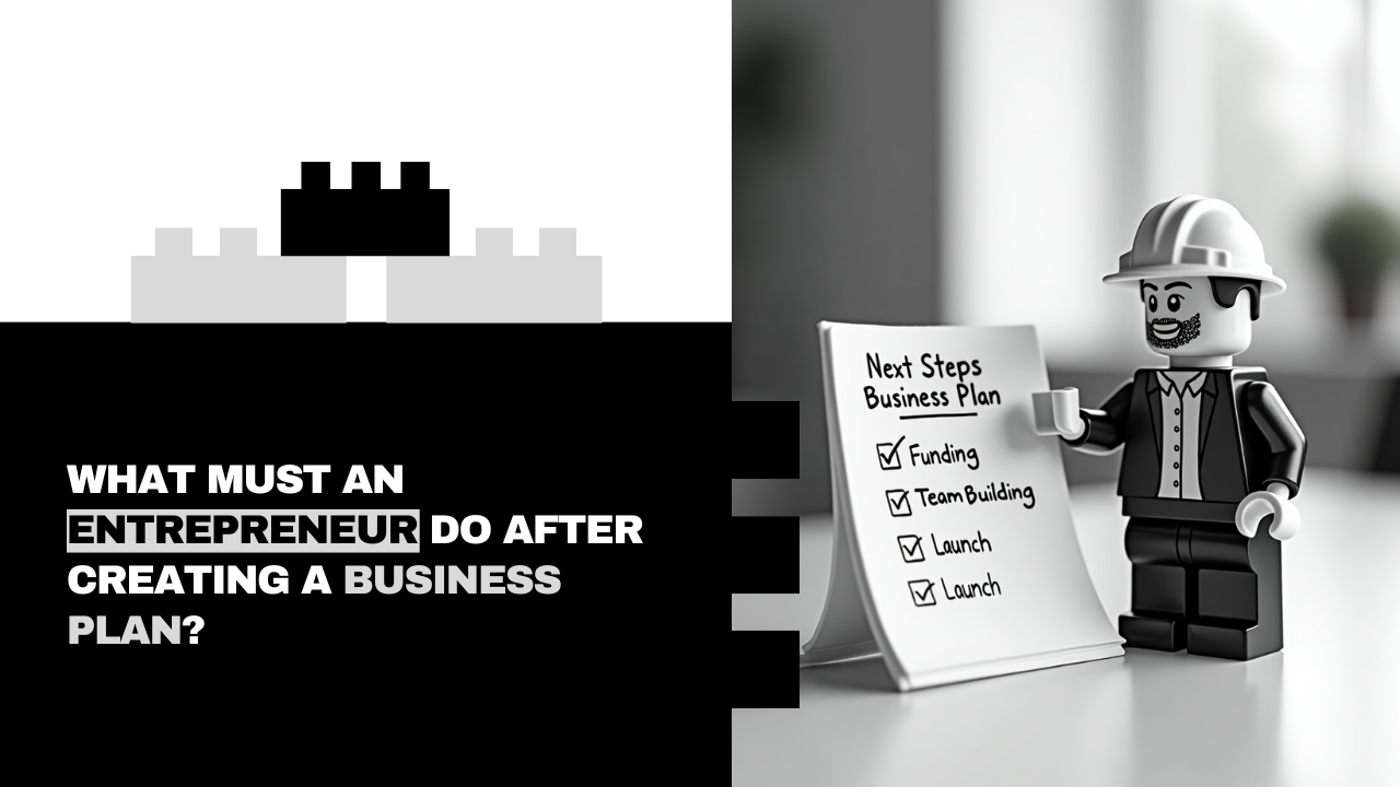 What Must an Entrepreneur Do After Creating a Business Plan